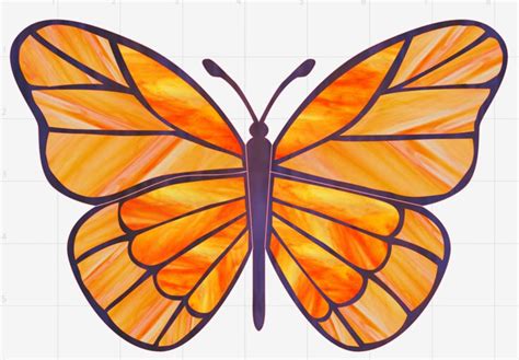 Stained Glass Butterfly Free Butterfly Stained Glass Pattern