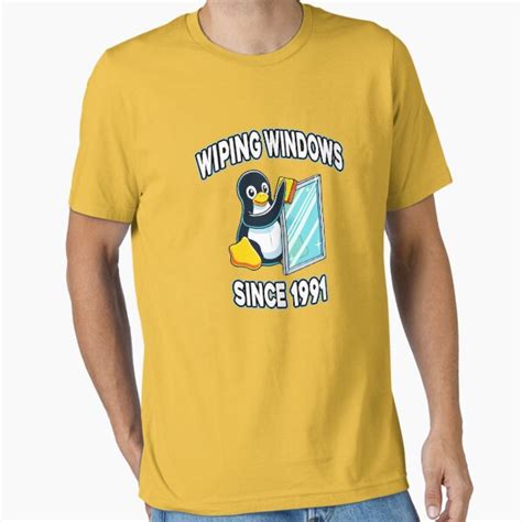 Tux Wiping Windows Linux Vs Windows Tech Humor Devops Sysadmin Backend Developer Essential T