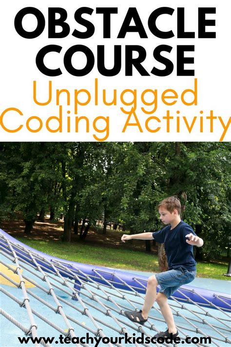 Code An Obstacle Course Unplugged Coding Activity