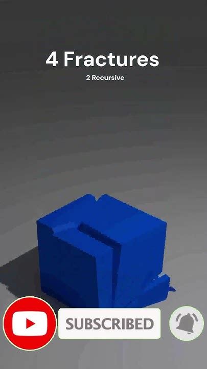 Blue Fractures Blender Animation 3danimation Youtube