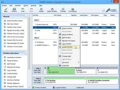 Procedure To Create Partition Windows Of A Disk Drive Techyv Com