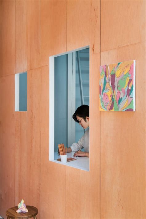 Illegal Sex Shop Converted Into Tiny Japanese Art Gallery By Persimmon Hills Architects