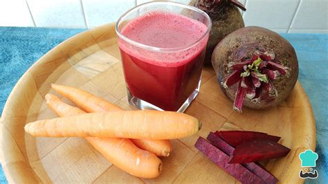Jugo De Betabel Con Zanahoria Receta Beneficios Y Cómo Tomarlo VÍdeo