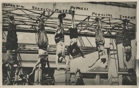 Benito Mussolini Body Hanging