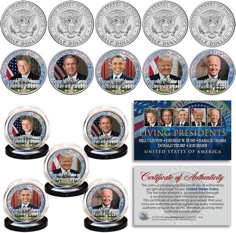 2025 Living Presidents Signature Series Us Jfk Half