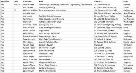 Create Word Document For Label Printing Using Excel Data