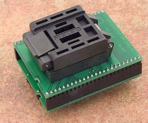 DIL48 QFP52 ZIF CS PSD 2 Programming Programmer Adapter Socket Converter Package QFP52 Elnec