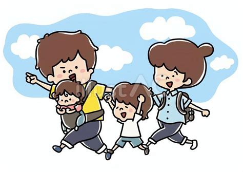 お出かけ 出発イラスト No 26543746｜無料イラスト・フリー素材なら「イラストac」