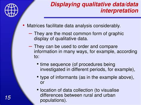 Ppt Qualitative Data Analysis And Interpretation Powerpoint Presentation Id 6618679