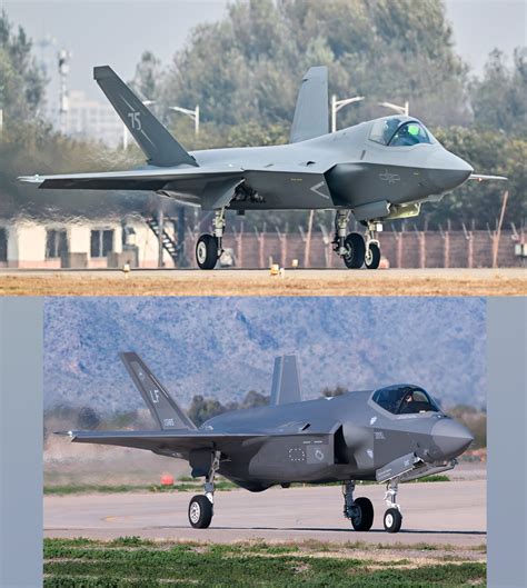 J 20 Vs J 35 Κινεζικά μαχητικά Stealth βρείτε διαφορές