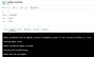 Script Update PowerShell Modules In An Automation Account 4bes Nl