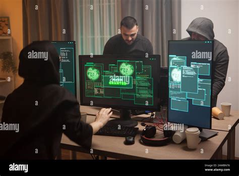 Excited Female Hacker After Getting Access Granted After A Cyber Attack