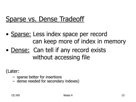 Ppt Cs 245 Database System Principles Notes 4 Indexing Powerpoint