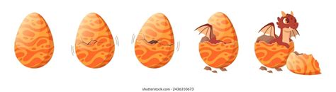 Cracked Dragon Egg Drawing
