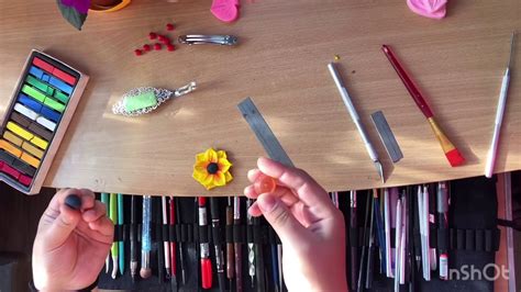 პოლიმერული თიხის დამუშავება 1 Polymer Clay Tutorial Youtube