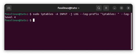 iptables and logging how to monitor network traffic