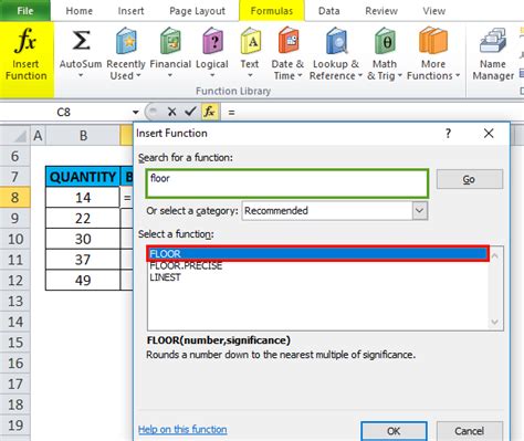 Floor In Excel Formula Examples How To Use Floor Function