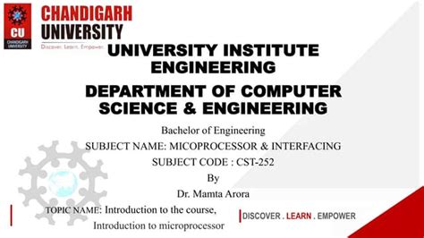 Microprocessor Unit 1 Allpptx