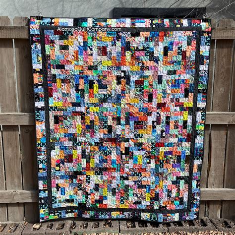 Alamosa Quilter A Finish My Potato Chip Block Quilt