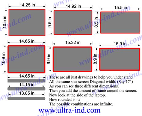 Laptop Skin Size Chart A Visual Reference Of Charts Chart Master