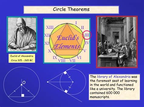 PPT Circle Theorems PowerPoint Presentation Free Download ID