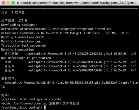 msfupdate升级完 msfconsole 无法使用 · issue 9703 · rapid7 metasploit
