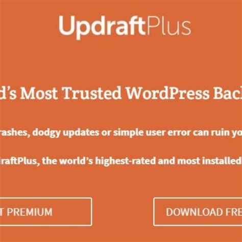 Updraftplus Premium Wordpress Backup And Migration Plugin