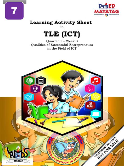 Tle Ict Grade7 Week3 Qualities Of Successful Entrepreneurs In The Field