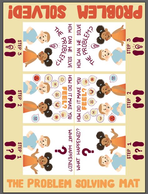 Problem Solving Mat In English Thinking Mats