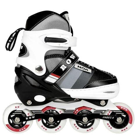 Roller Semi Profissional Adulto Cinza Regulavel Do 34 Ao 37 Abec 9 Mor