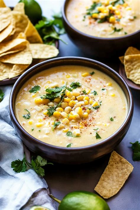 The Comforting Warmth Of Vegetarian Corn Chowder Savoring Moments