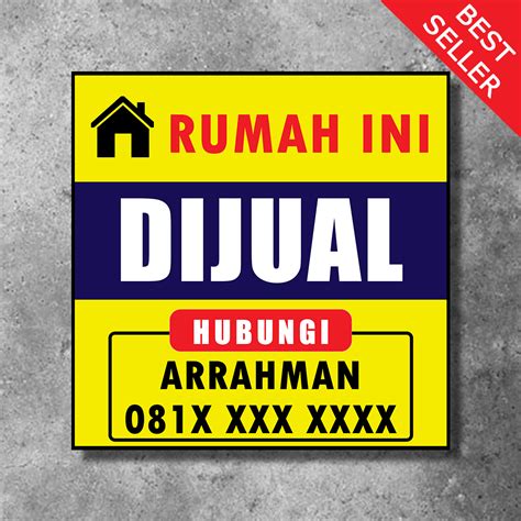 Jual Spanduk Banner Backdrop Rumah Dijual X Sh Vrogue Co