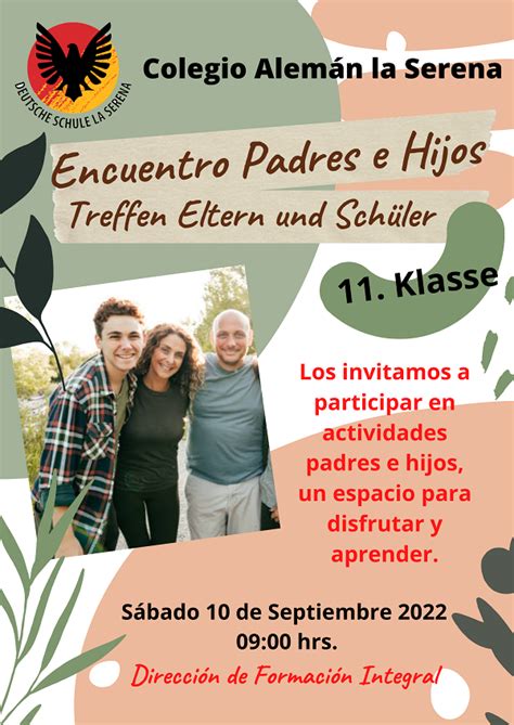 Encuentro Para Padres E Hijos 11 Klasse Deutsche Schule La Serena