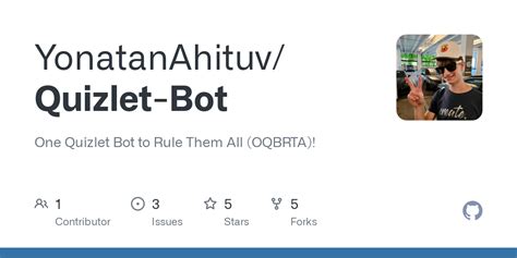 GitHub YonatanAhituv Quizlet Bot One Quizlet Bot To Rule Them All OQBRTA