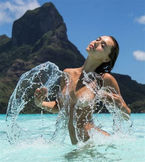 Alexis Ren Photo Magazine Photoshoot Bora Bora Fletchlives