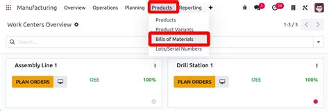Bill Of Material In Odoo 17 Manufacturing Odoo V17 Enterprise Edition Book