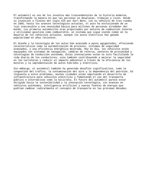 Quien Invento El Automovil Pdf