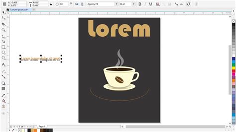 How To Add Text In CorelDRAW