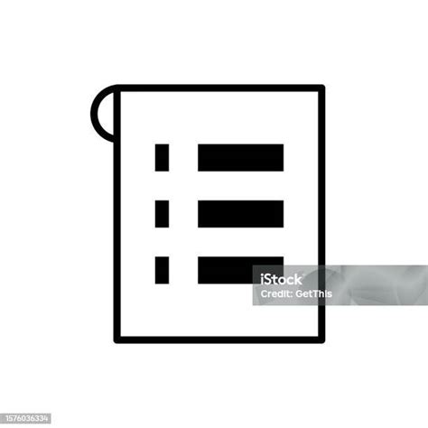 체크리스트 할 일 목록 벡터 그림 메모 아이콘입니다 의료 보고서 목록 텍스트가 있는 시트입니다 계약서 서명 로고 앱 배너 웹