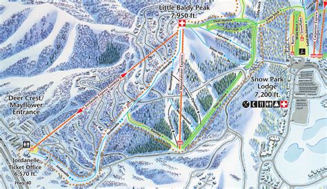 Utah Ski Maps Deer Valley Ski Resort Trail Map