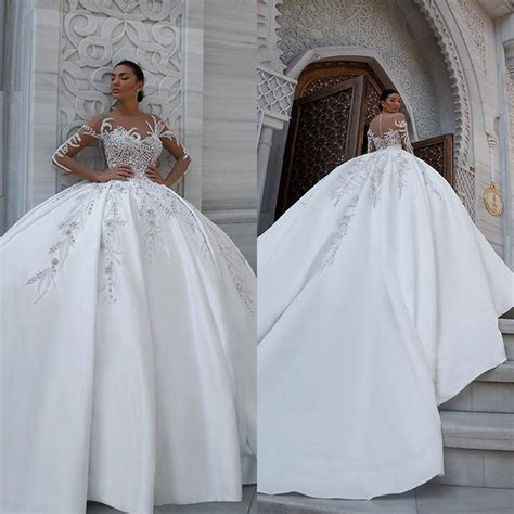 Big Poofy Ball Gown Wedding Dresses