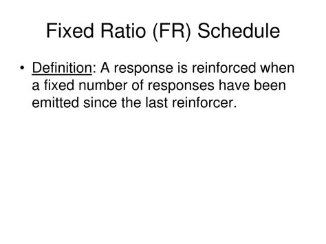 Ppt Introduction To Schedules Of Reinforcement Powerpoint Presentation Id 1868402