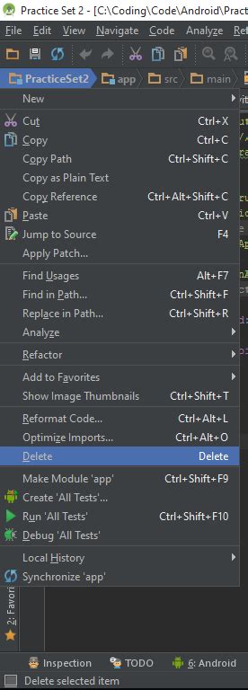 Import Remove Project From Android Studio Stack Overflow