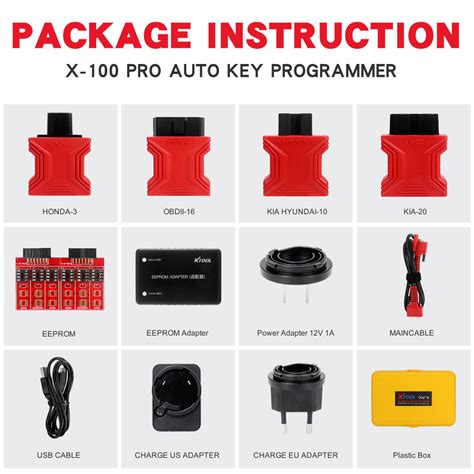 Xtool X100 Pro2 Obd2 Auto Key Programmermileage Adjustment Including Eeprom Instead X100 Pro