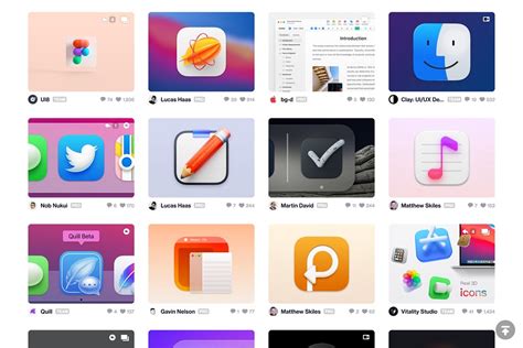 MASEY Replacement MacOS Big Sur Dock Icons FEBRUARY