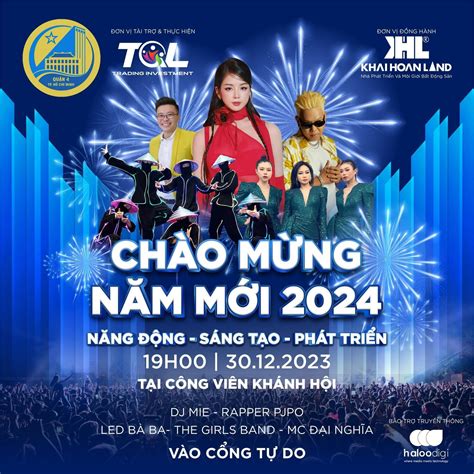 D4 Countdown Party Đại Tiệc âm Nhạc Chào Mừng Năm Mới 2024