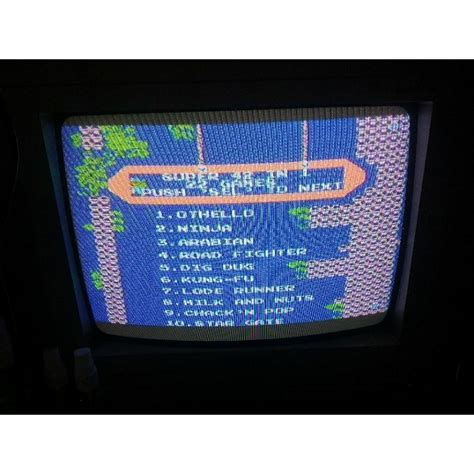 Mesin Nintendo 42 In 1 Cassette For Polystation 72 Pin Nintendo Clone Top Load Machine Shopee