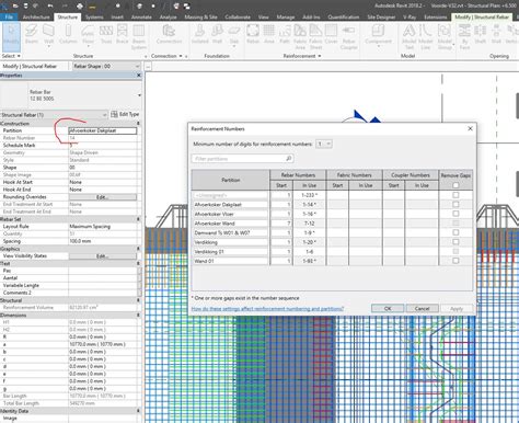 Same Rebar Different Number Autodesk Community