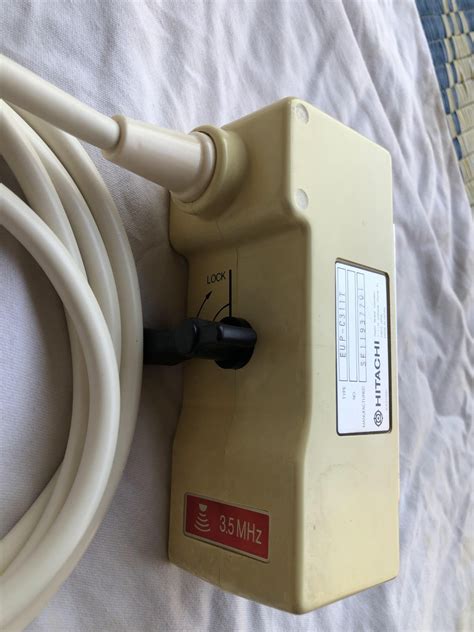 Hitachi Eup C311t Micro Convex Probe Uc Dxb Japan Medical Company Ltd