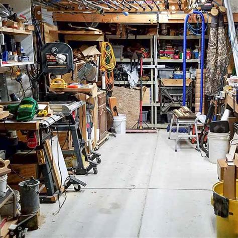 9 Clever Ways To Make Your Small Workshop Feel Bigger Saws On Skates